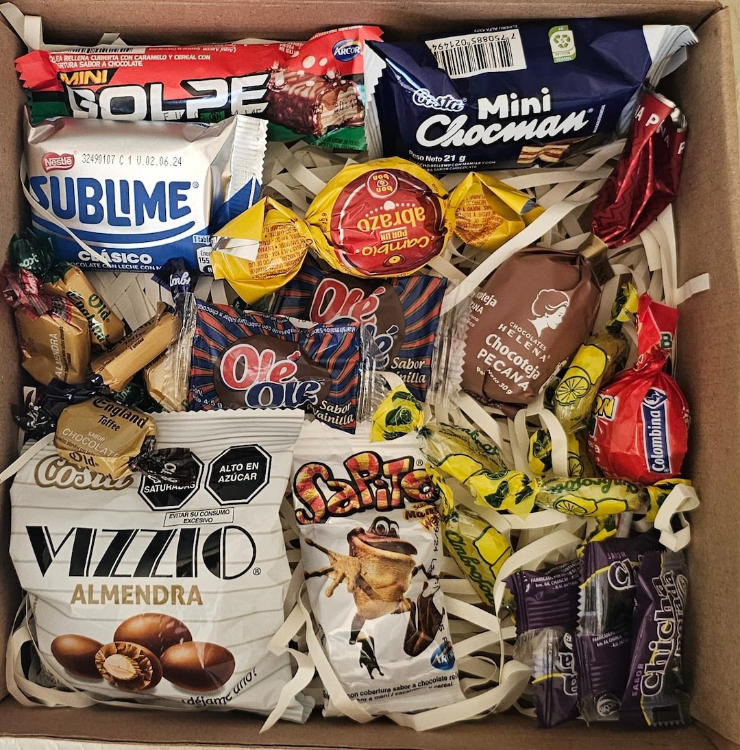 Peruvian Delight: 12-pack Assorted Candy Box - Etsy