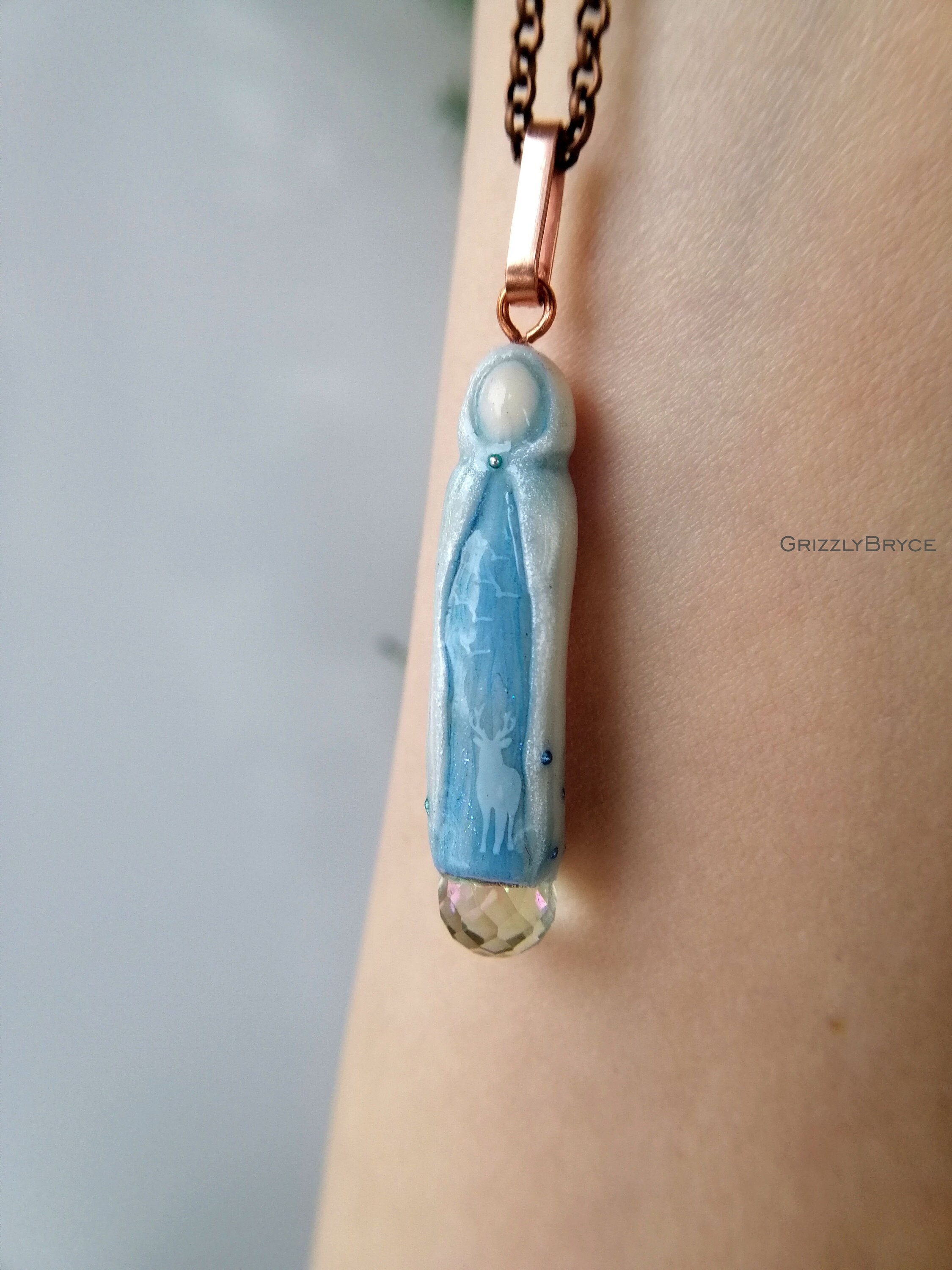 Goddess Elen of Nature Pendant Veronese Forest Spirit Animal Guardian ...