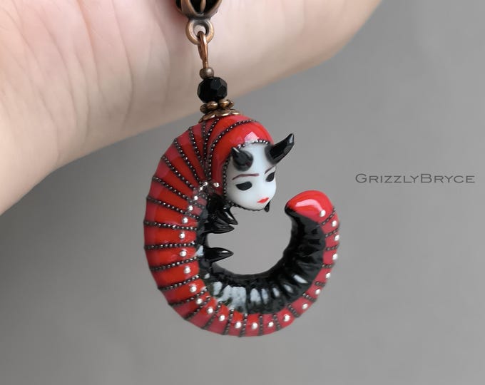 Caterpillar Pendant Isopod Maggot Worm Insect Butterfly Pupa Larva ...