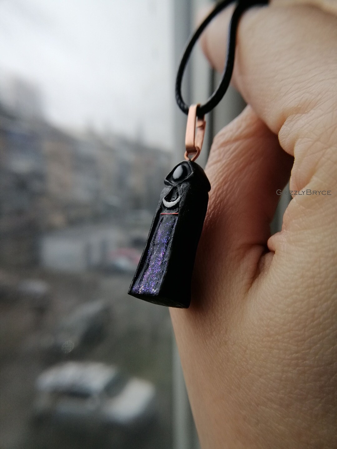 Goddess Nyx Nixie Pendant Nix Ebony Totem of God Paganism Jewelry for ...