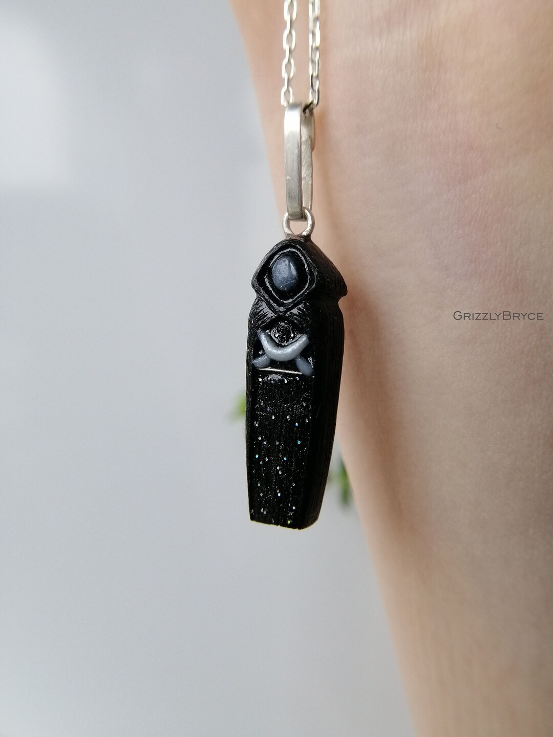 Goddess Nyx Silver Pendant Ebony Night Goddess Silver Greek Mythology Ancient Greek Goddess ...