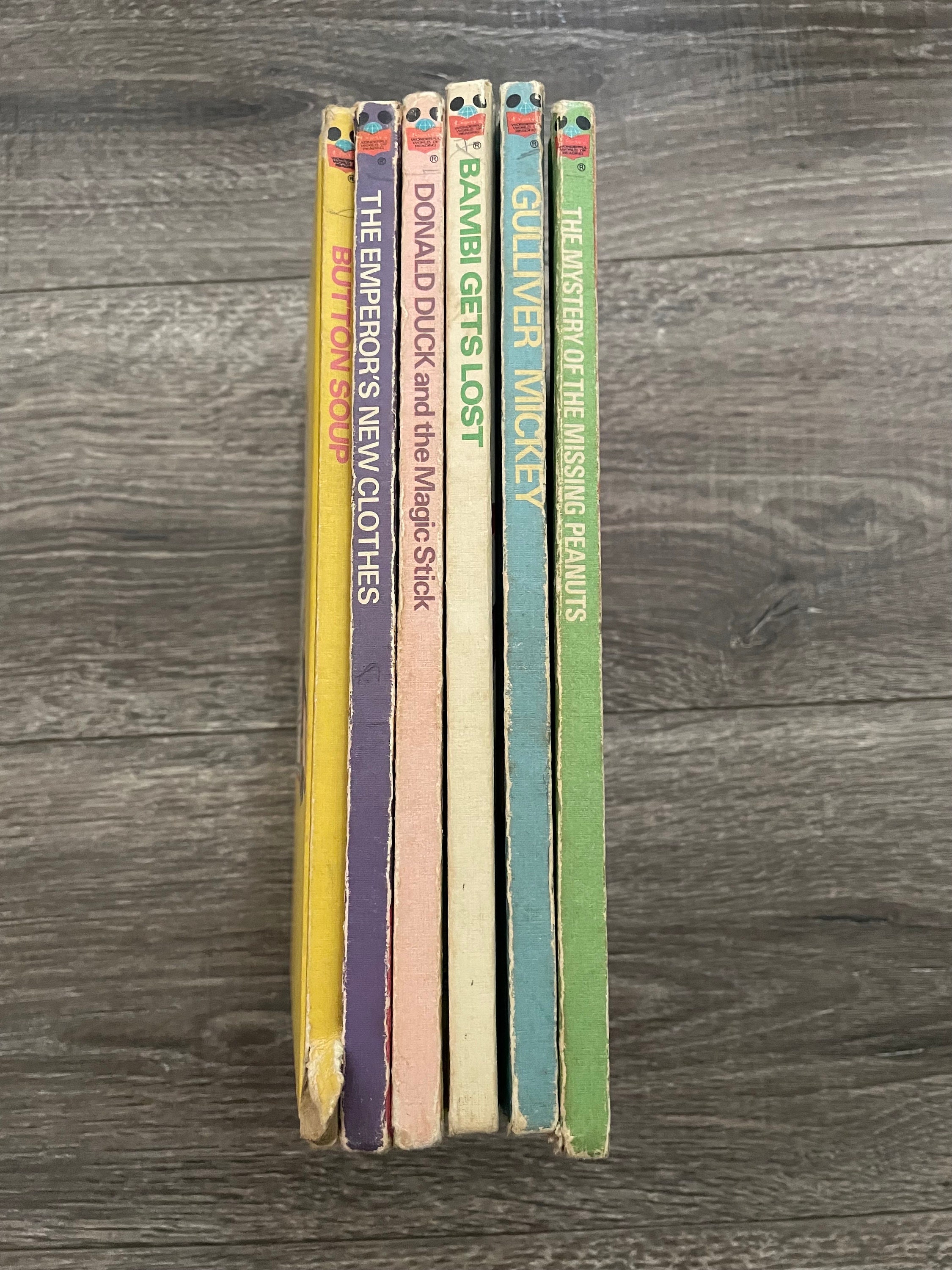 Vintage Disney Book Set - Etsy