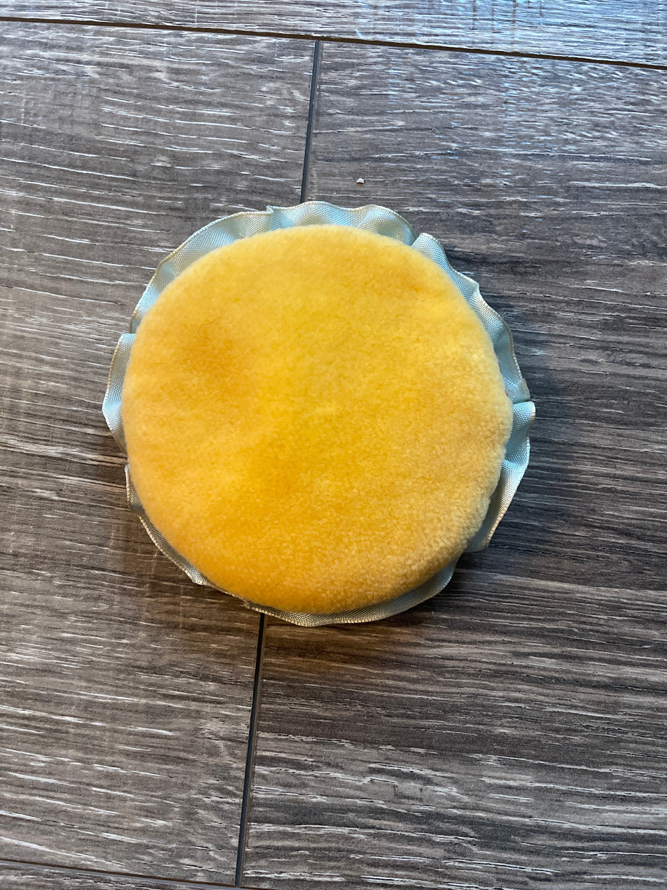 Vintage Satin Boudoir Powder Puff - Etsy