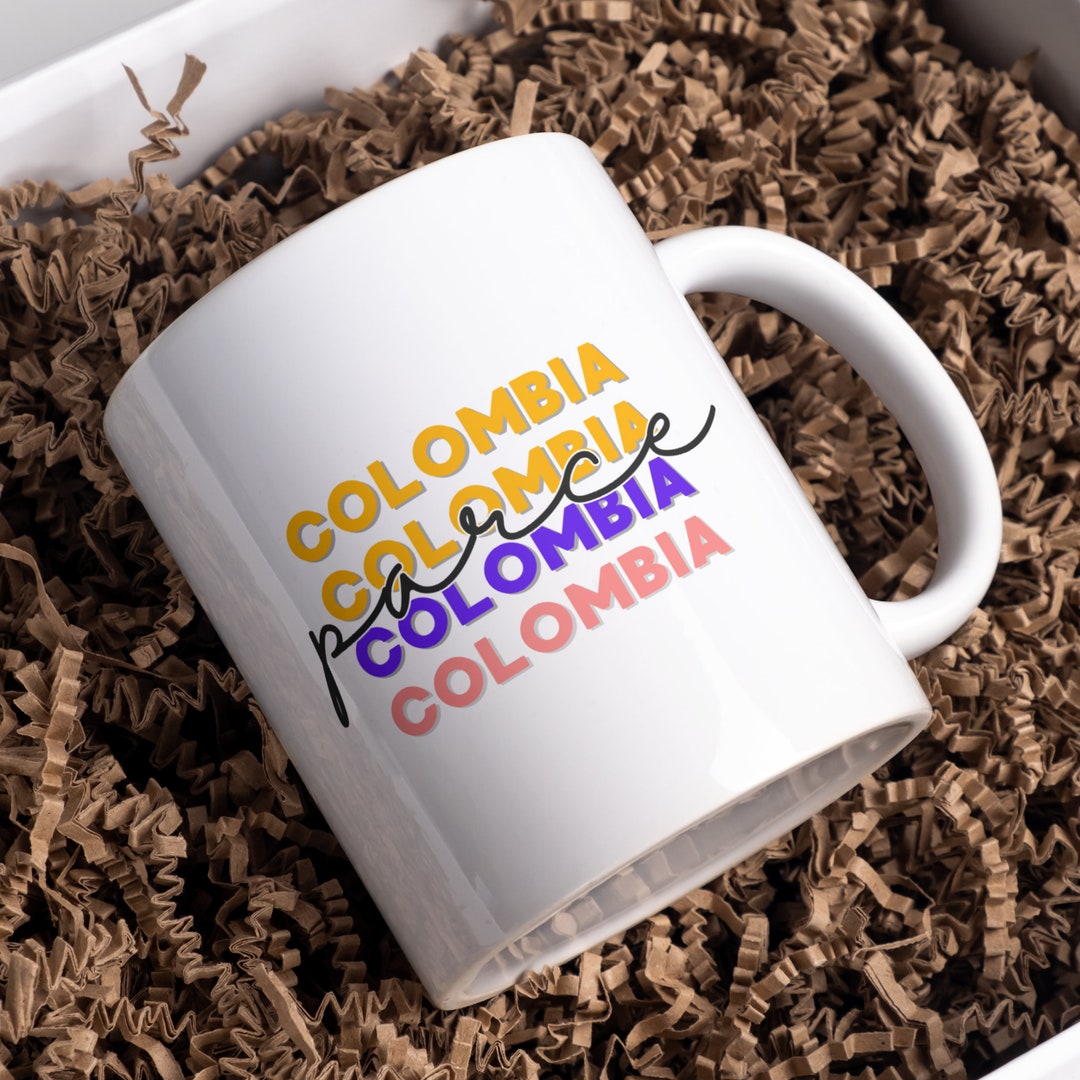 Colombia Parce Mug, Colombian Slang, Colombian Gift, Gift for Colombian ...