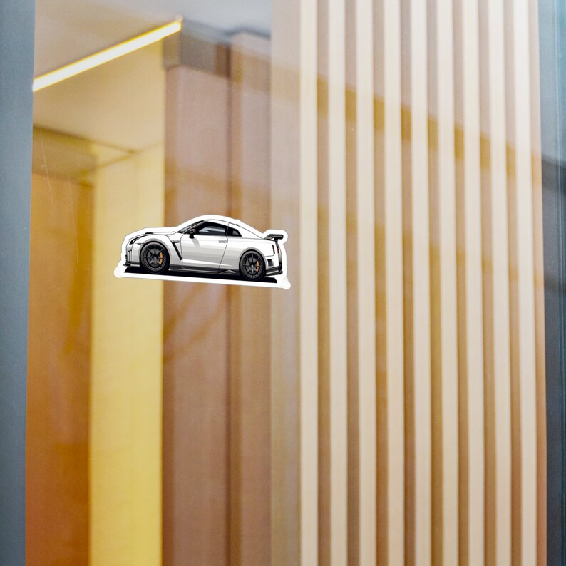 White R35 GT-R Vinyl Decal - Etsy