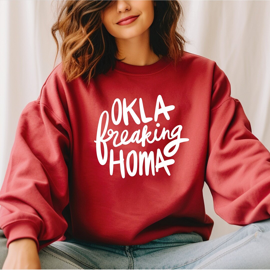 Okla Freaking Homa SVG: Oklahoma Sooner Game Day (digital Download) - Etsy