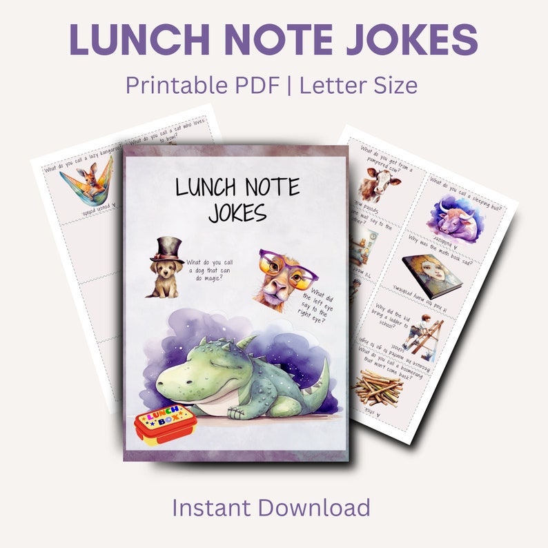 Lunch Box Jokes | Printable Jokes | Printable Lunch Box Jokes for Kids ...