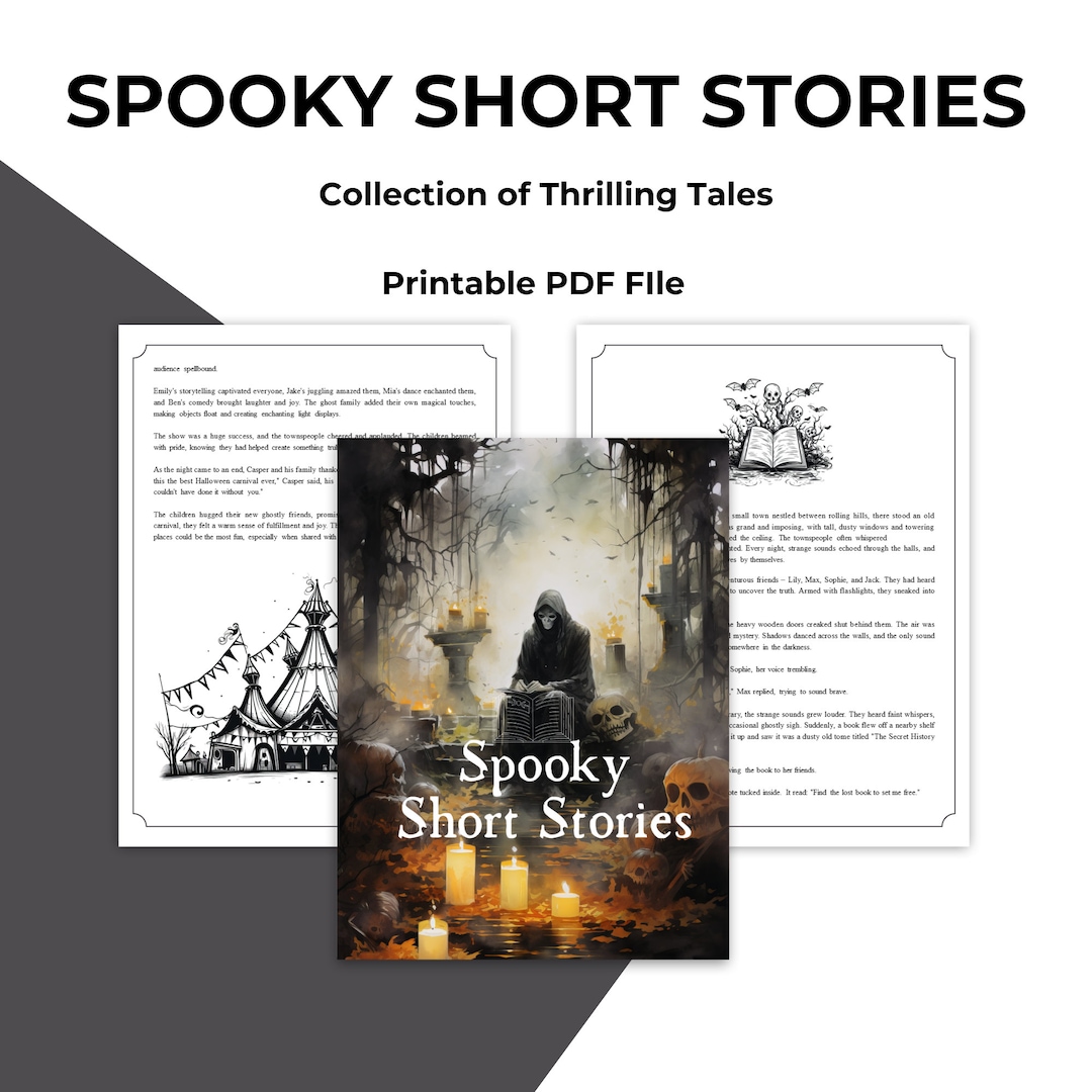 Spooky Short Stories Halloween Scary Stories Collection of Thrilling ...