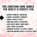 Christian Valentine's Day Games, Adult Bible Study, Scripture-based ...