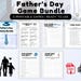 Father's Day Games, Printable Father's Day Games for Family, Party ...