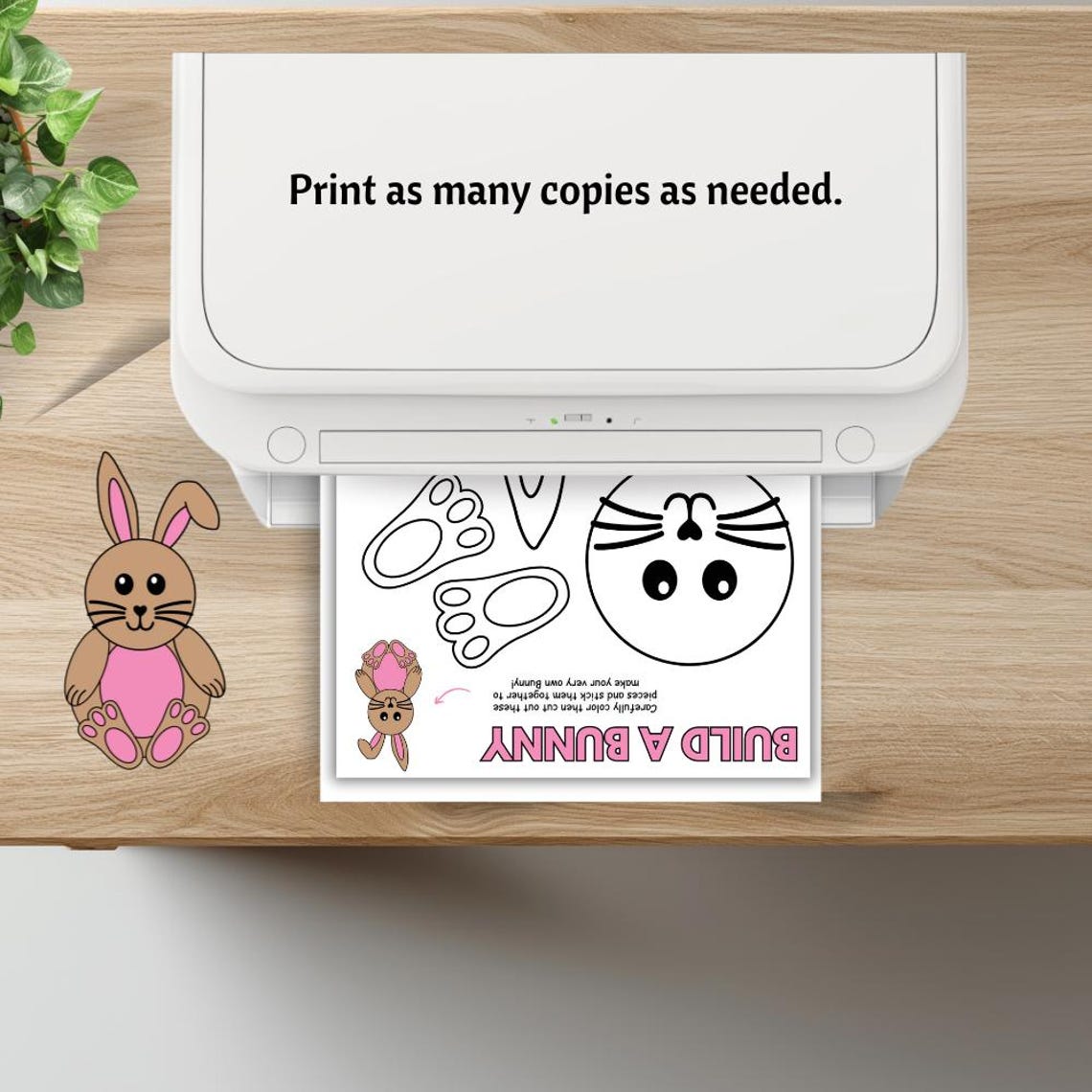 Build a Bunny Craft | Easter Crafts for Kids | Easter Crafts ...