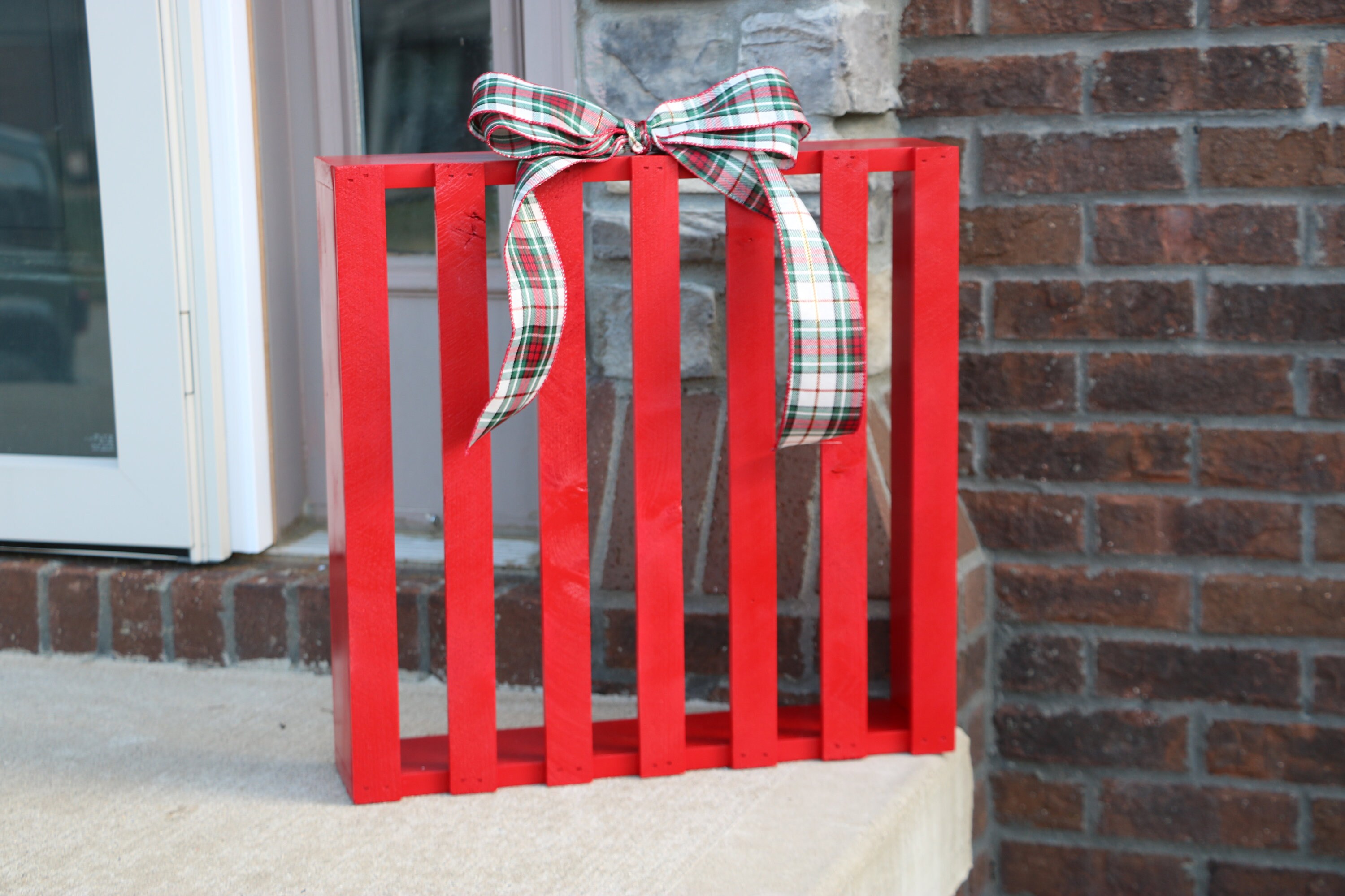 Handmade Solid Wood Crate Package Christmas Decorations - Etsy