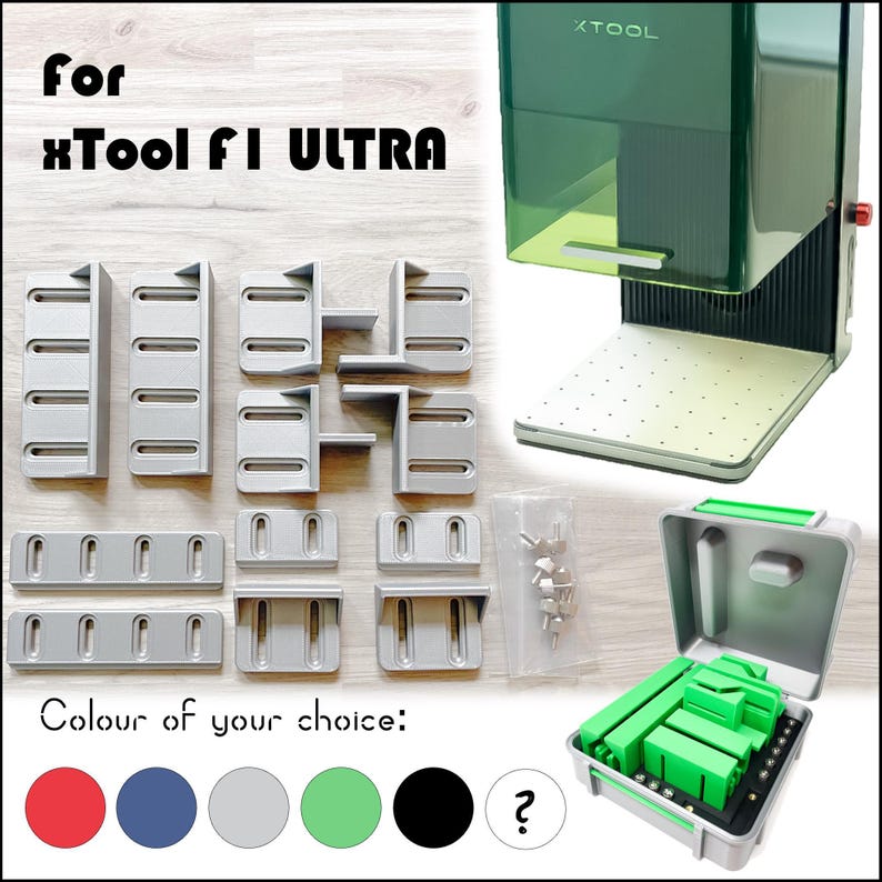 Xtool F1 ULTRA Accessories Positioning Aid | Jig Kit | Angle | Ruler ...