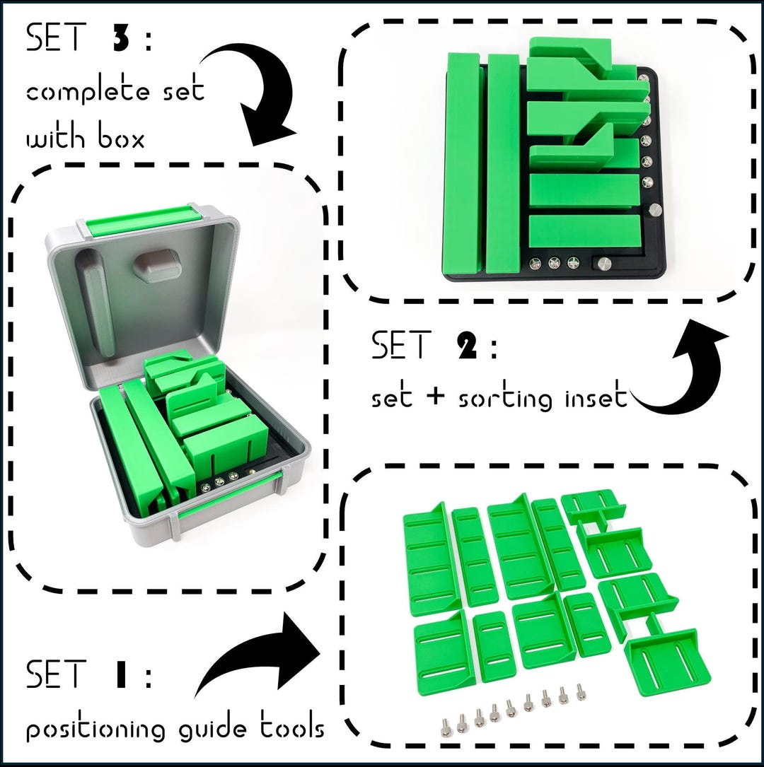 Xtool F1 ULTRA Accessories Positioning Aid Jig Kit Angle Ruler Fixture ...