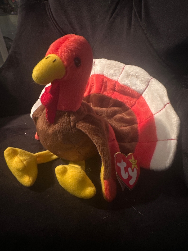 Gobbles Beanie Baby - Rarest /retired - Etsy