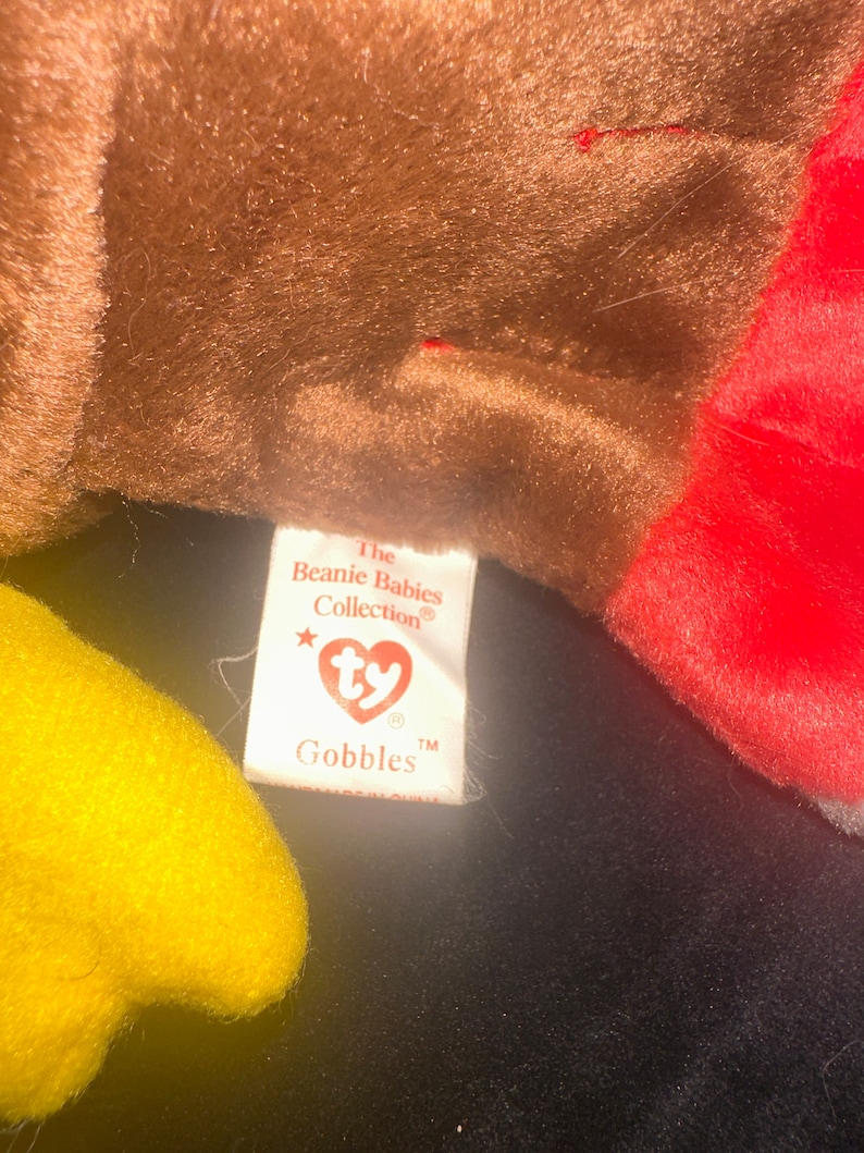 Gobbles Beanie Baby - Rarest /retired - Etsy