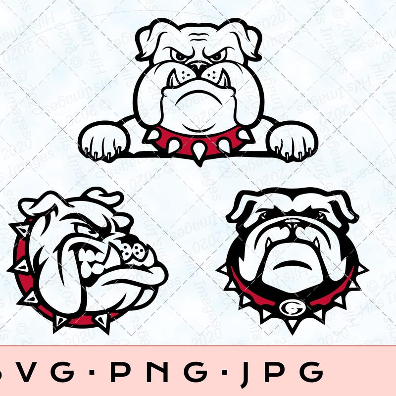 Bulldog svg - Etsy