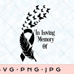 Memorial SVG Bundle: in Loving Memory Designs (digital Download) - Etsy