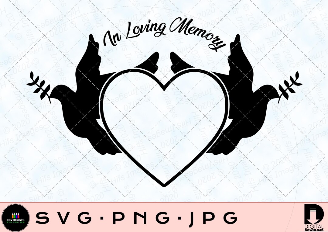 Memorial Lantern SVG: in Loving Memory Design (digital Download) - Etsy