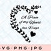 Memorial Butterfly Heart SVG: Loss Gift, Remembrance Decal (digital ...
