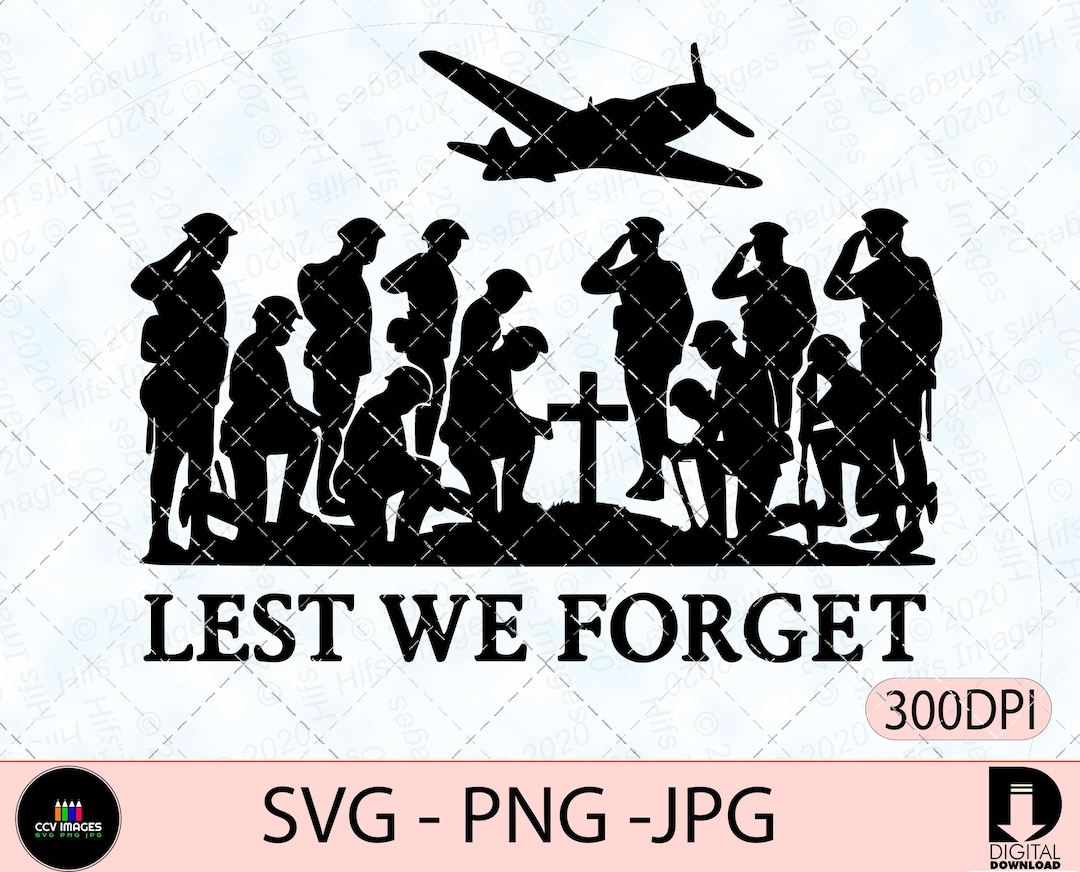 Remembrance Day Cross & Plane Memorial (digital Download - Etsy Australia