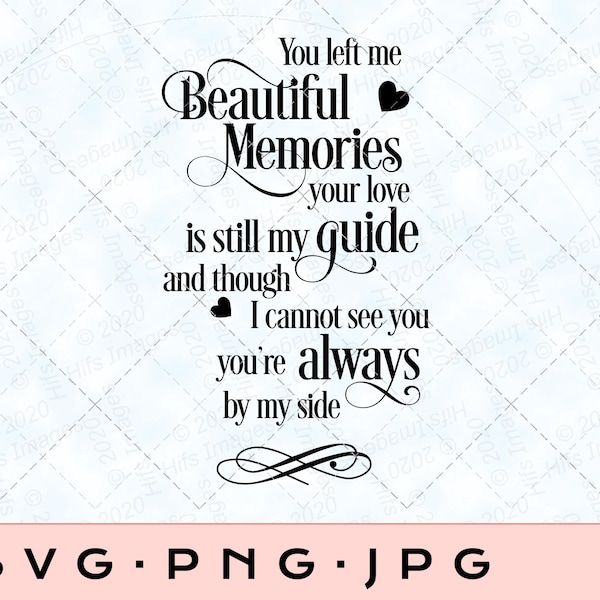 I Never Left You Svg - Etsy