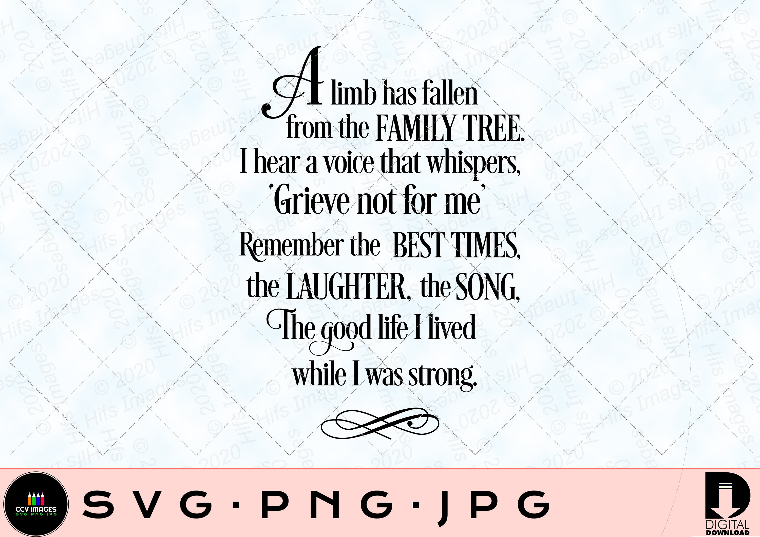 A Limb Has Fallen From the Family Tree SVG - Etsy