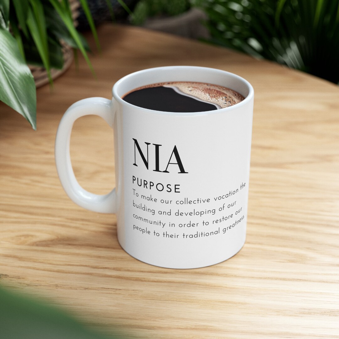 Nia Principle Mug Mugs for Kwanzaa Holiday Gift African - Etsy