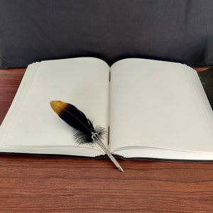 Large Journal Pentagram Vintage Leather Journal Grimoire Book of ...