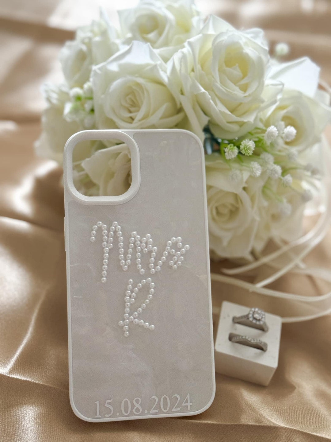 Personalised Bridal Phone Case Phone Case for Wedding Hen Party ...
