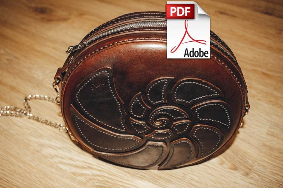 Leather Decoration Candy Bag Pattern Pdf - Small Shoulder Crossbody Bag ...