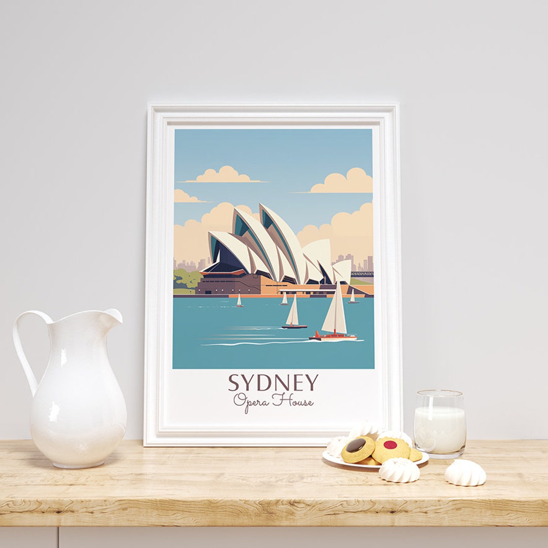 Sydney Opera House Digital Download Print Sydney Harbour - Etsy