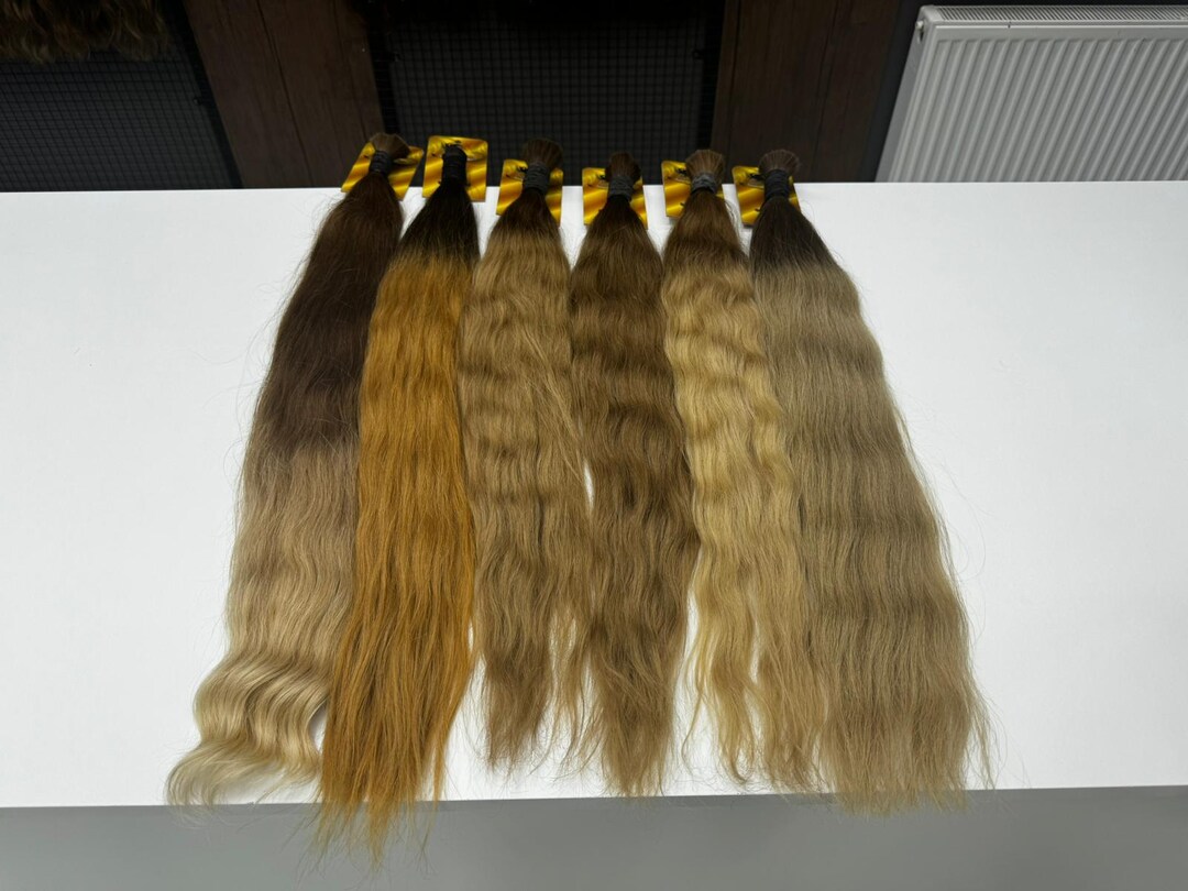 Exotic Ombre Sombre Hair / 100% Human Hair / Ombre Blonde Russian ...