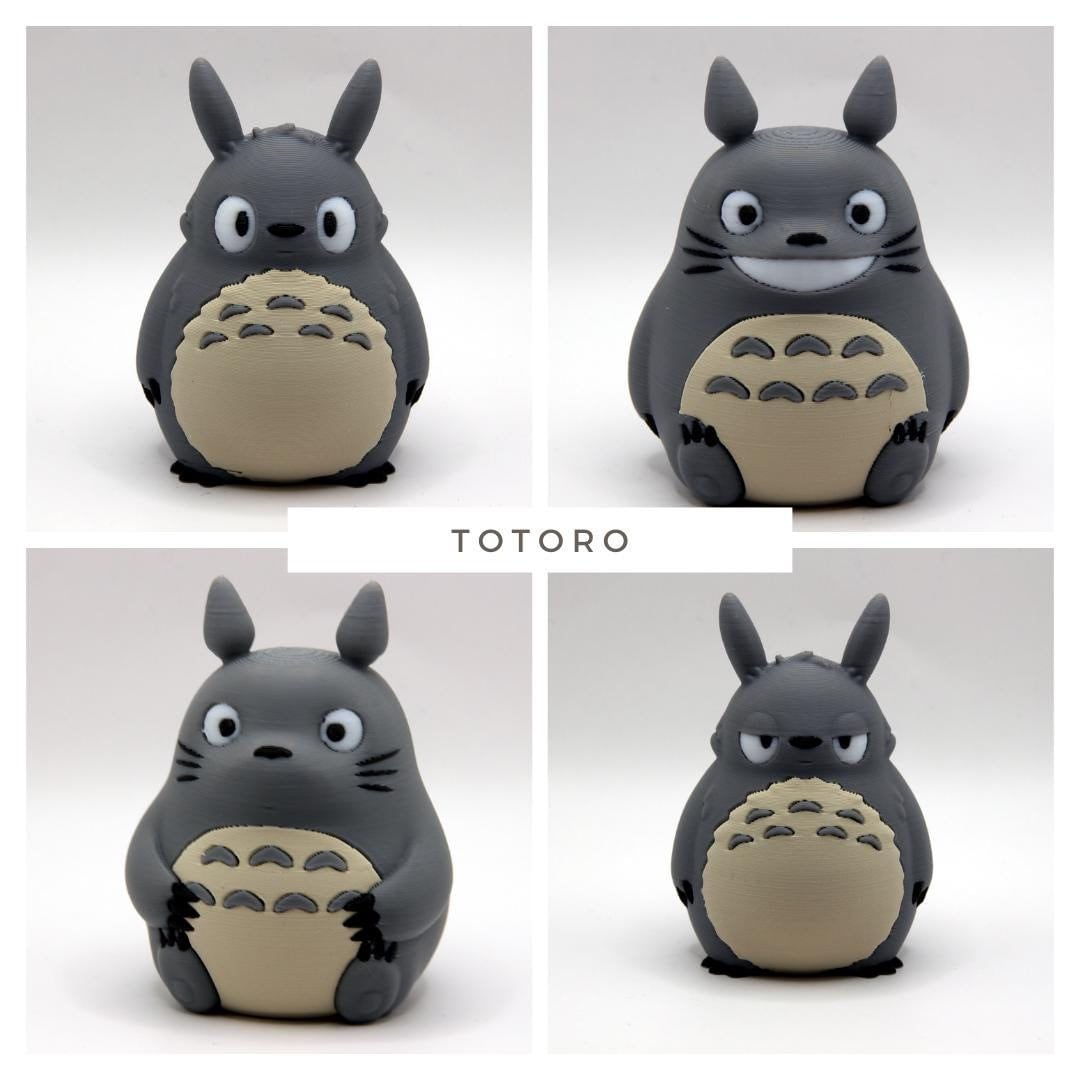 Totoro | Chibi Totoro | Totoro Figure | 3D Printed Totoro | Cute ...