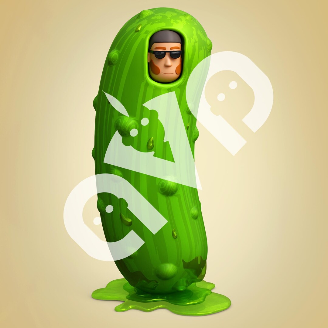 Average Pickle Downloadable Image - Etsy