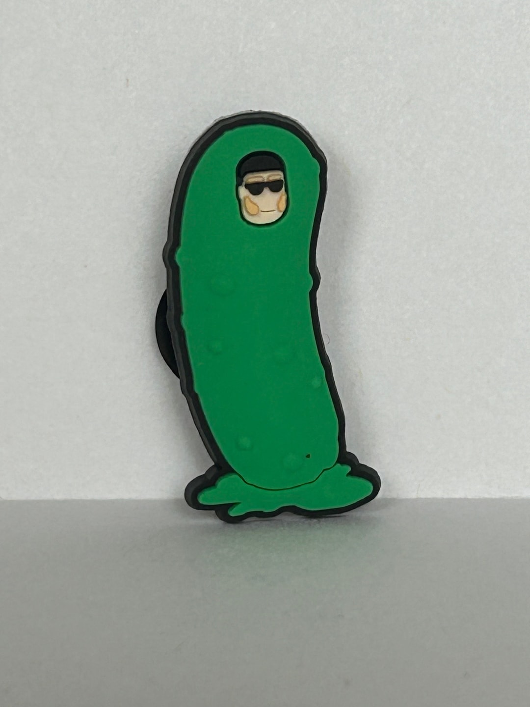 Quirky Average Pickle Crocs Shoe Charms, Fun Pair - Etsy