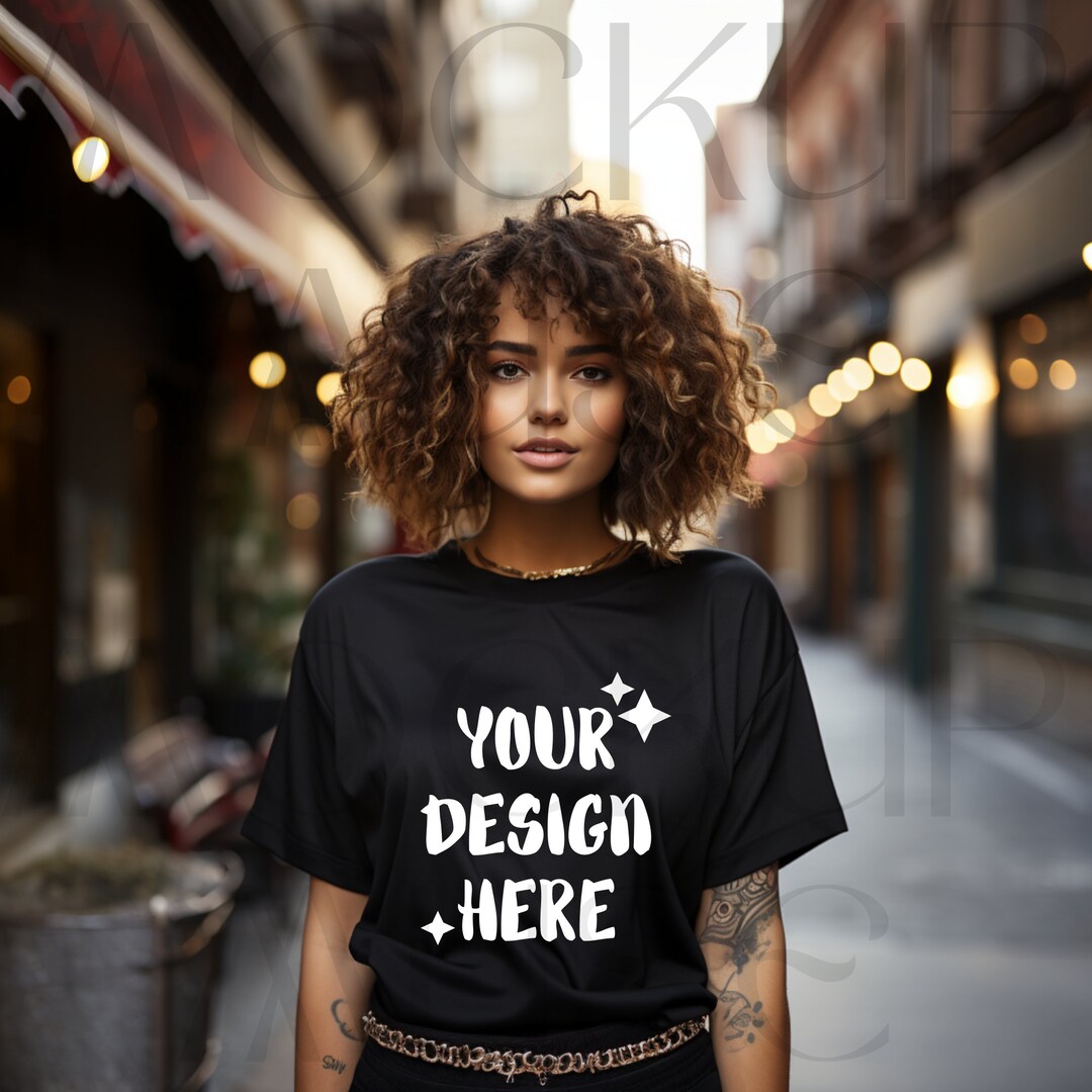 Comfort Colors Tshirt Mockup Bundle Black Shirt Oversized Comfort ...