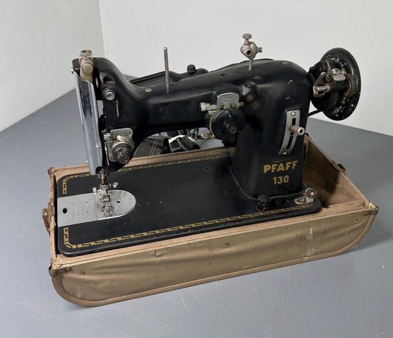 1950’s Pfaff Sewing Machine - Etsy