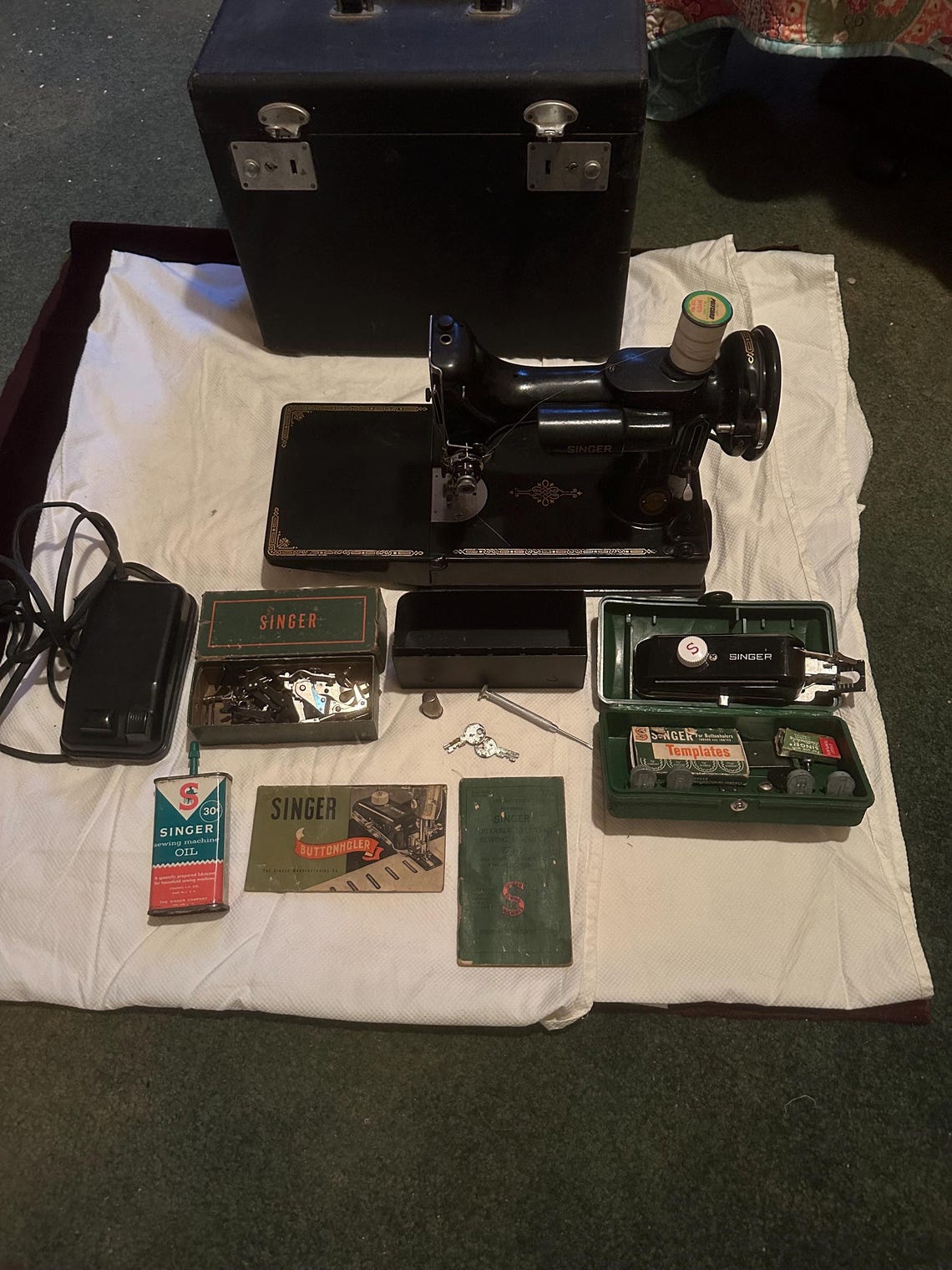 Singer Featherweight 221 - Etsy