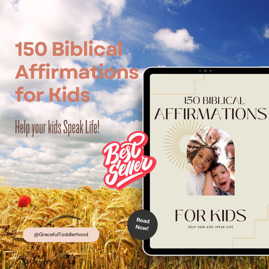150 Biblical Affirmations for Kids - Etsy