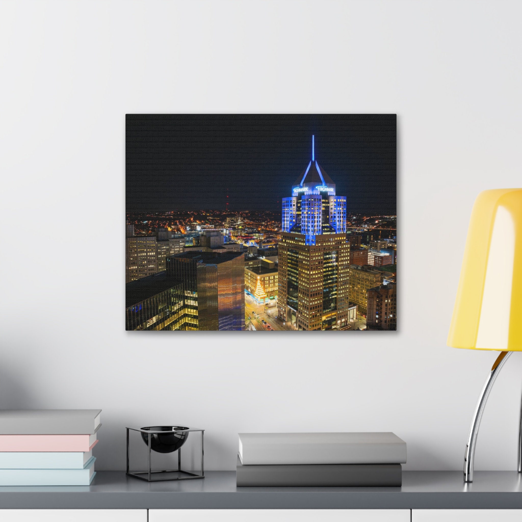 Highmark & Hornes Pittsburgh Pennsylvania City Artwork Christmas Photo ...