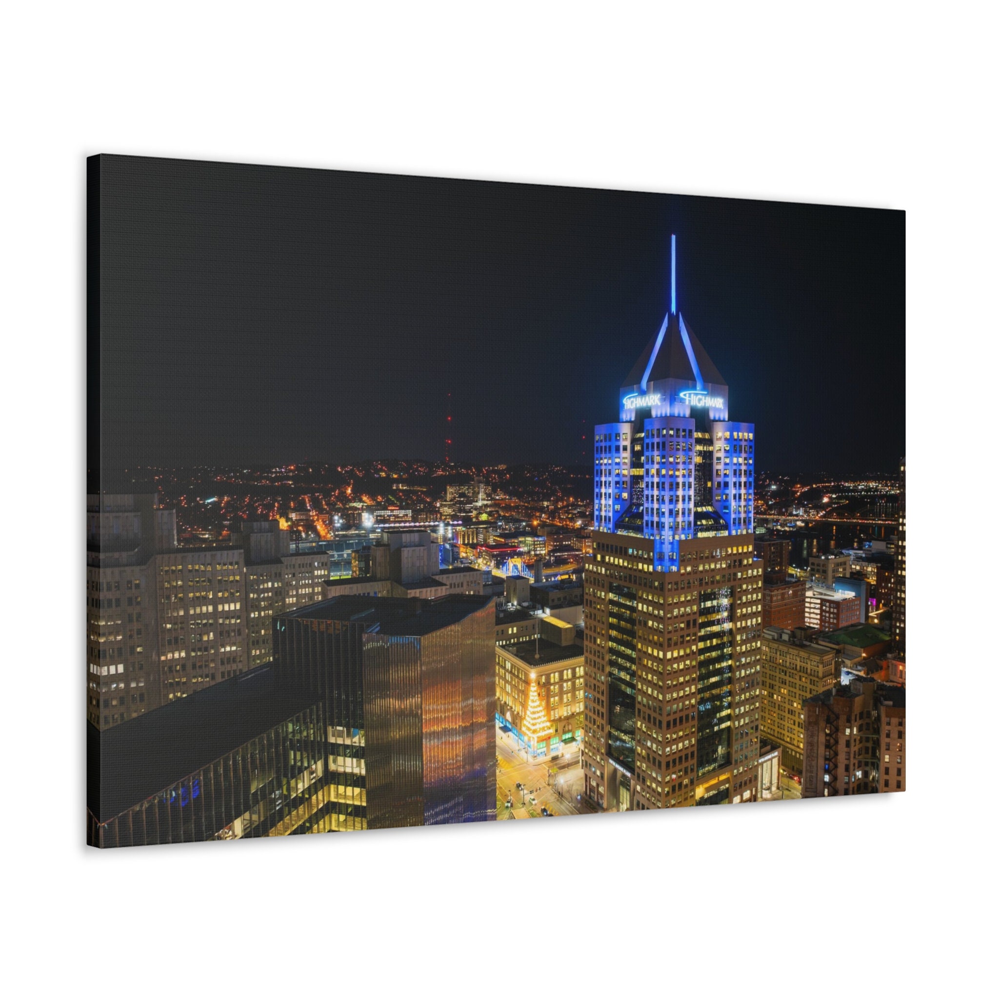 Highmark & Hornes Pittsburgh Pennsylvania City Artwork Christmas Photo ...