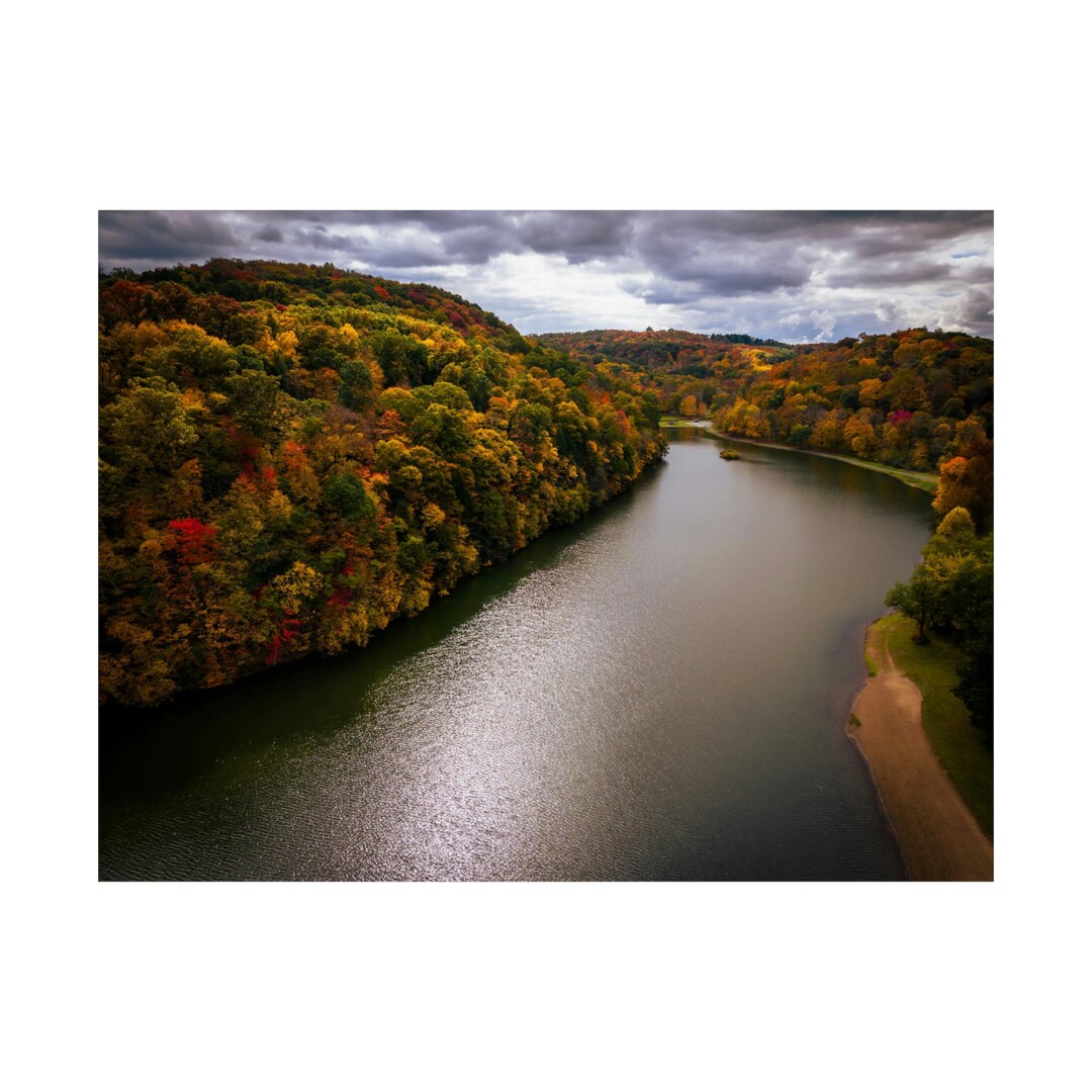 Fall on the Water Pennsylvania Landscape Nature Outdoors Water Lake ...