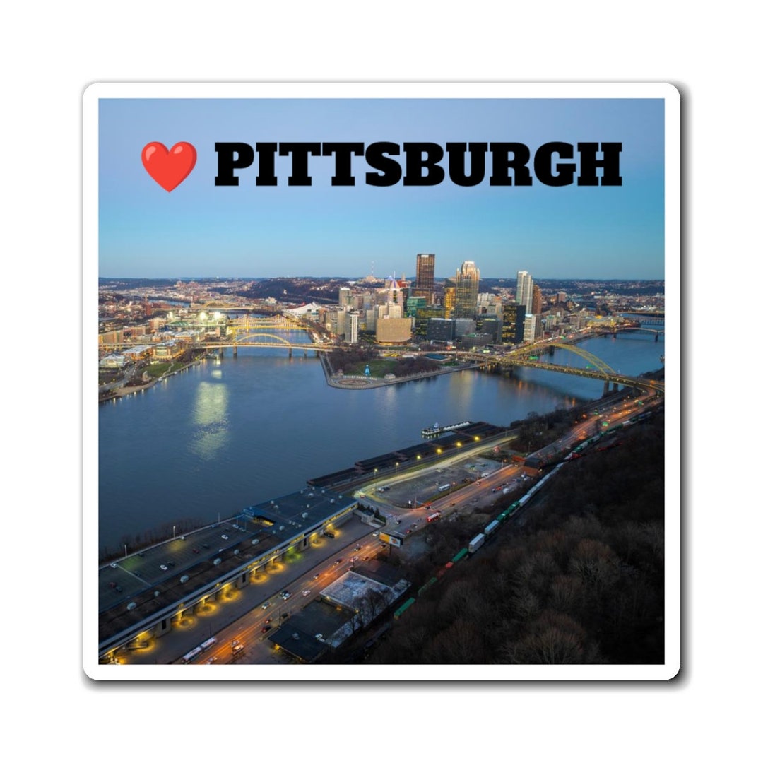 Mountain View 1- Pittsburgh Pennsylvania Skyline Cityscape Artwork ...