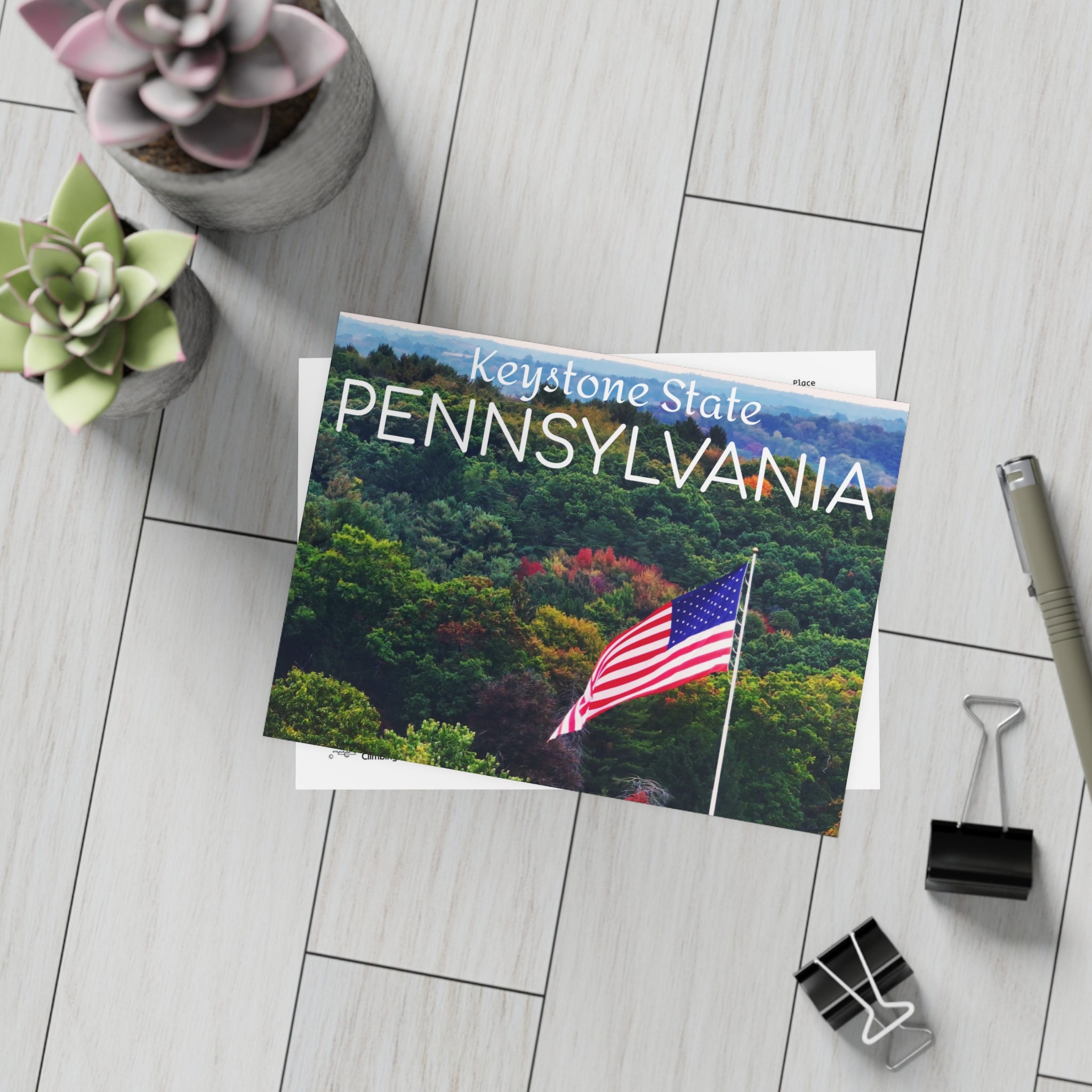 Flying High From Afar American Flag Patriotic America Pennsylvania ...