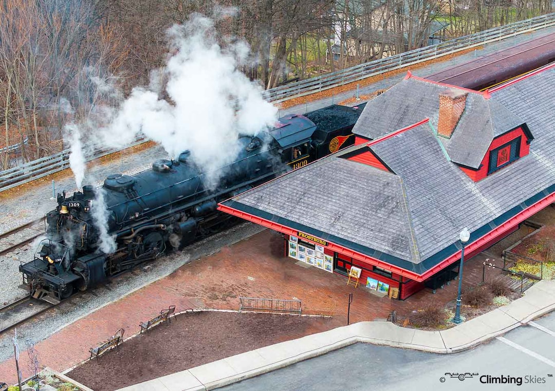 Scenic Railroad Maryland - Train Depot Locomotive Railroad Railway ...