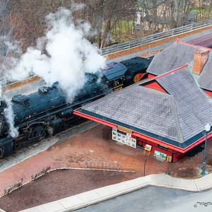 Scenic Railroad Maryland - Train Depot Locomotive Railroad Railway ...