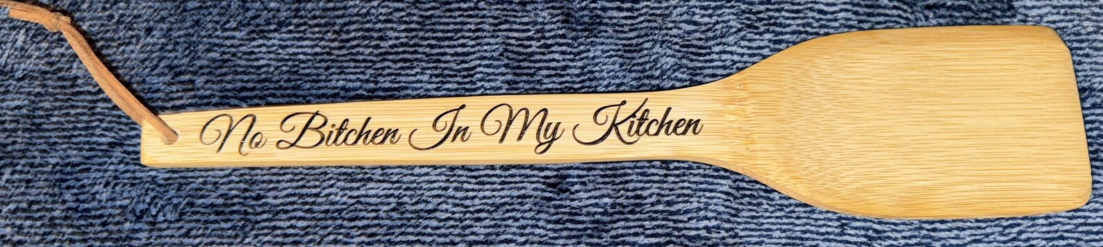 Funny Sarcastic Wooden Spoons Spatulas Kitchen Utensils Engraved ...