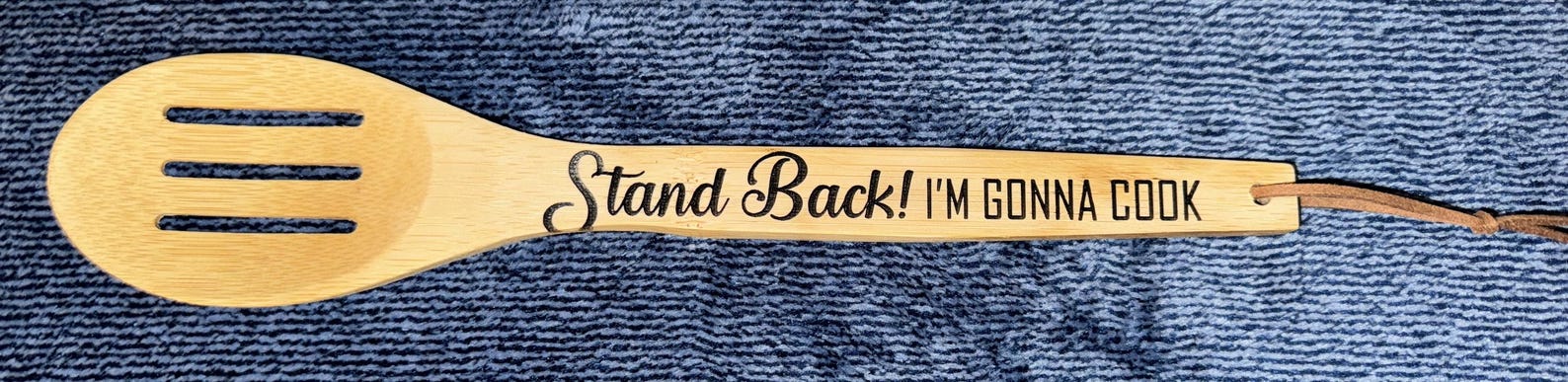 Funny Sarcastic Wooden Spoons Spatulas Kitchen Utensils Engraved ...