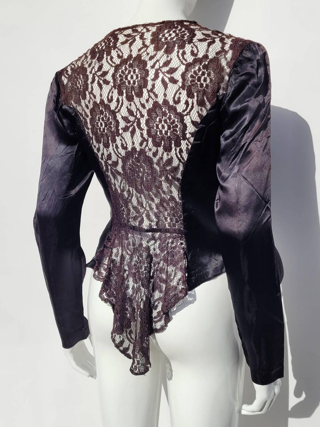 1980s Authentic Vintage Glam Rock Jacket - Gothic Lolita Glam 80s ...